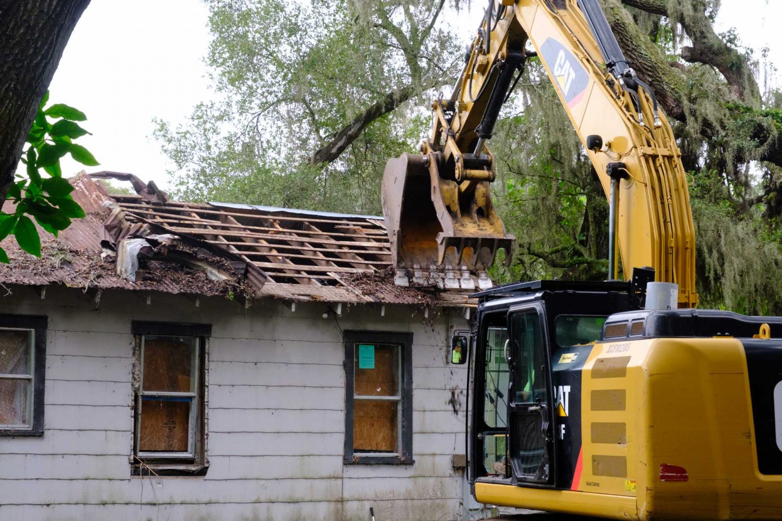 Demolishing A House From Another Time - AAA Service Company
