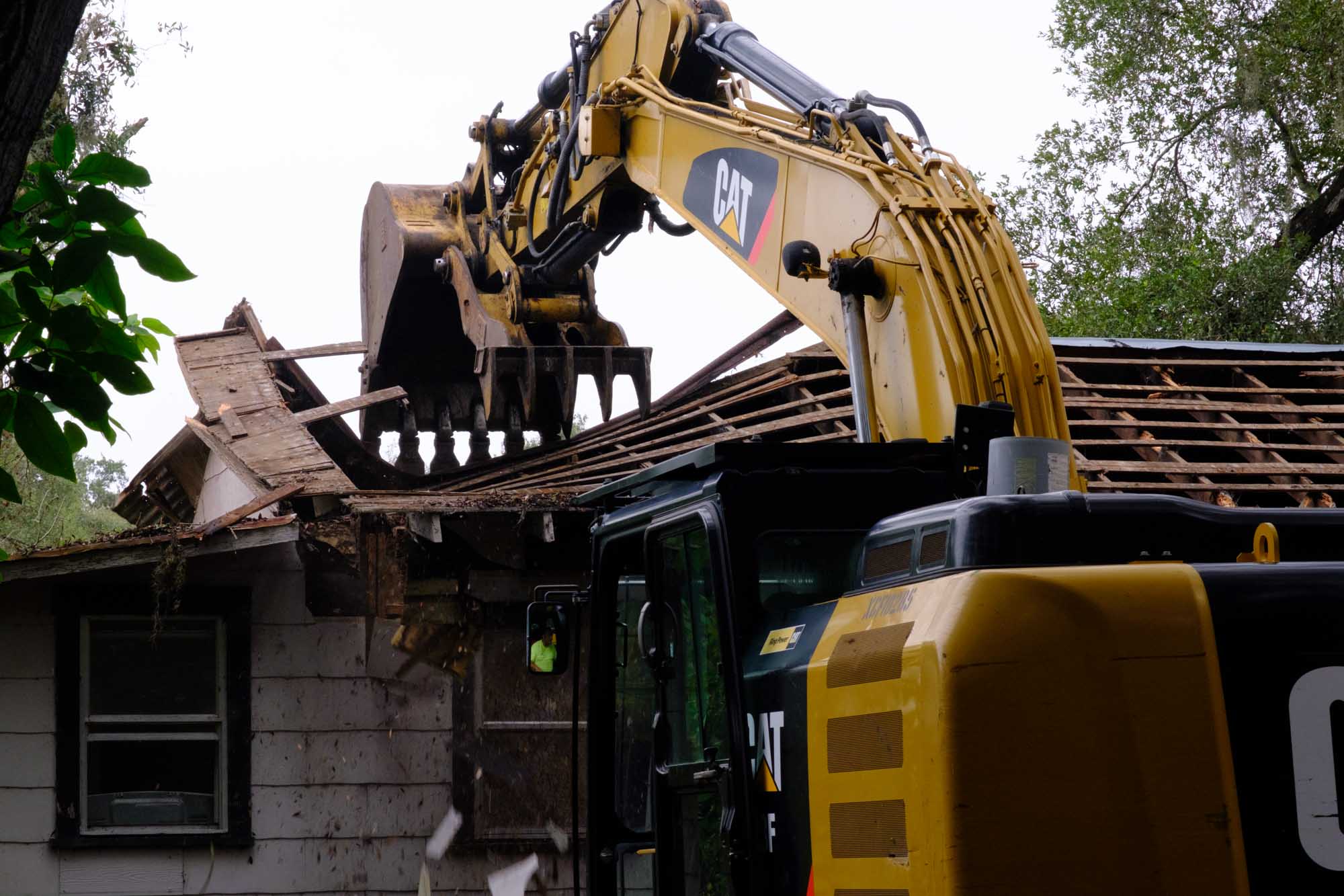 Demolishing A House From Another Time - AAA Service Company