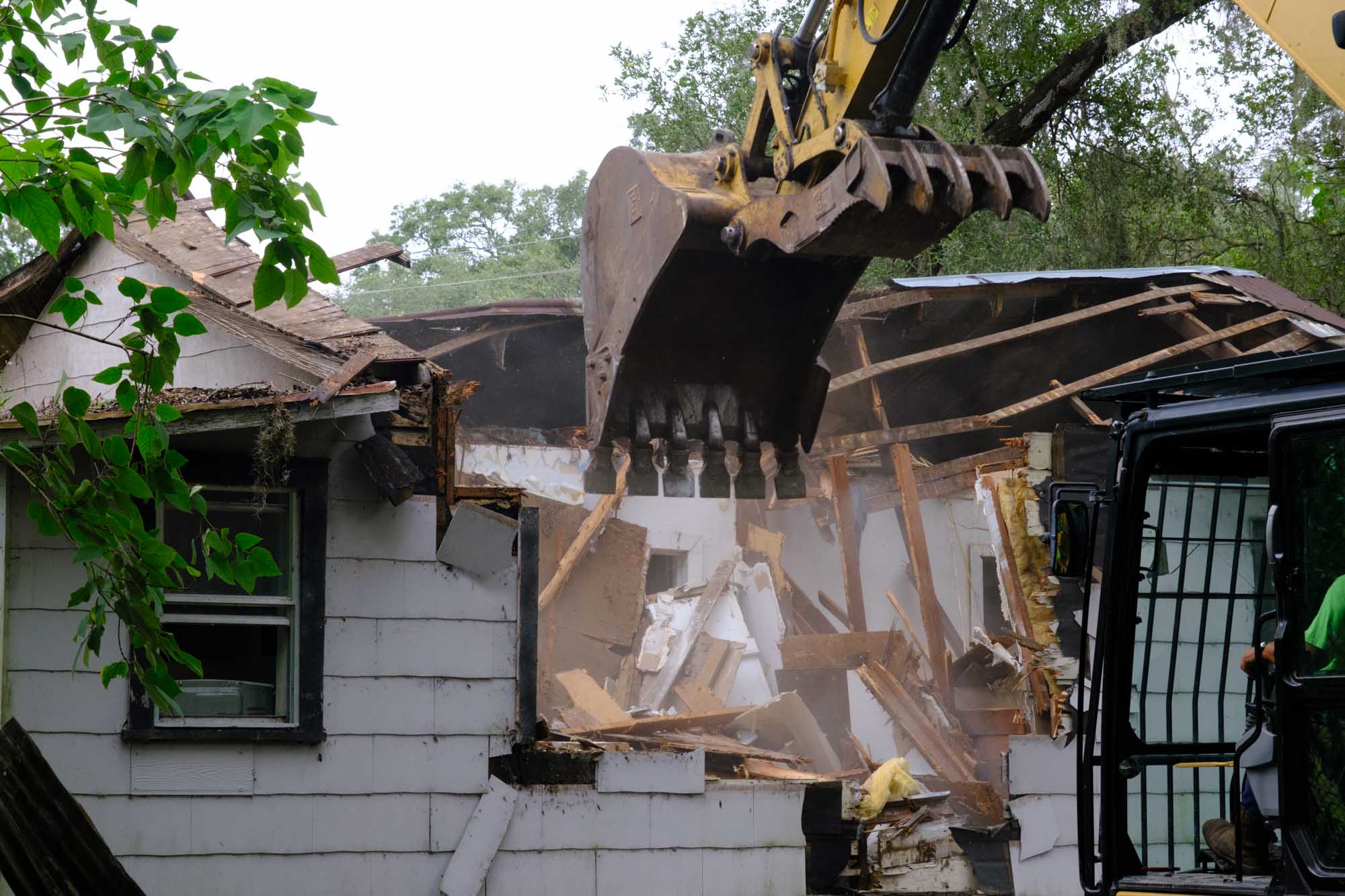 Demolishing A House From Another Time - AAA Service Company