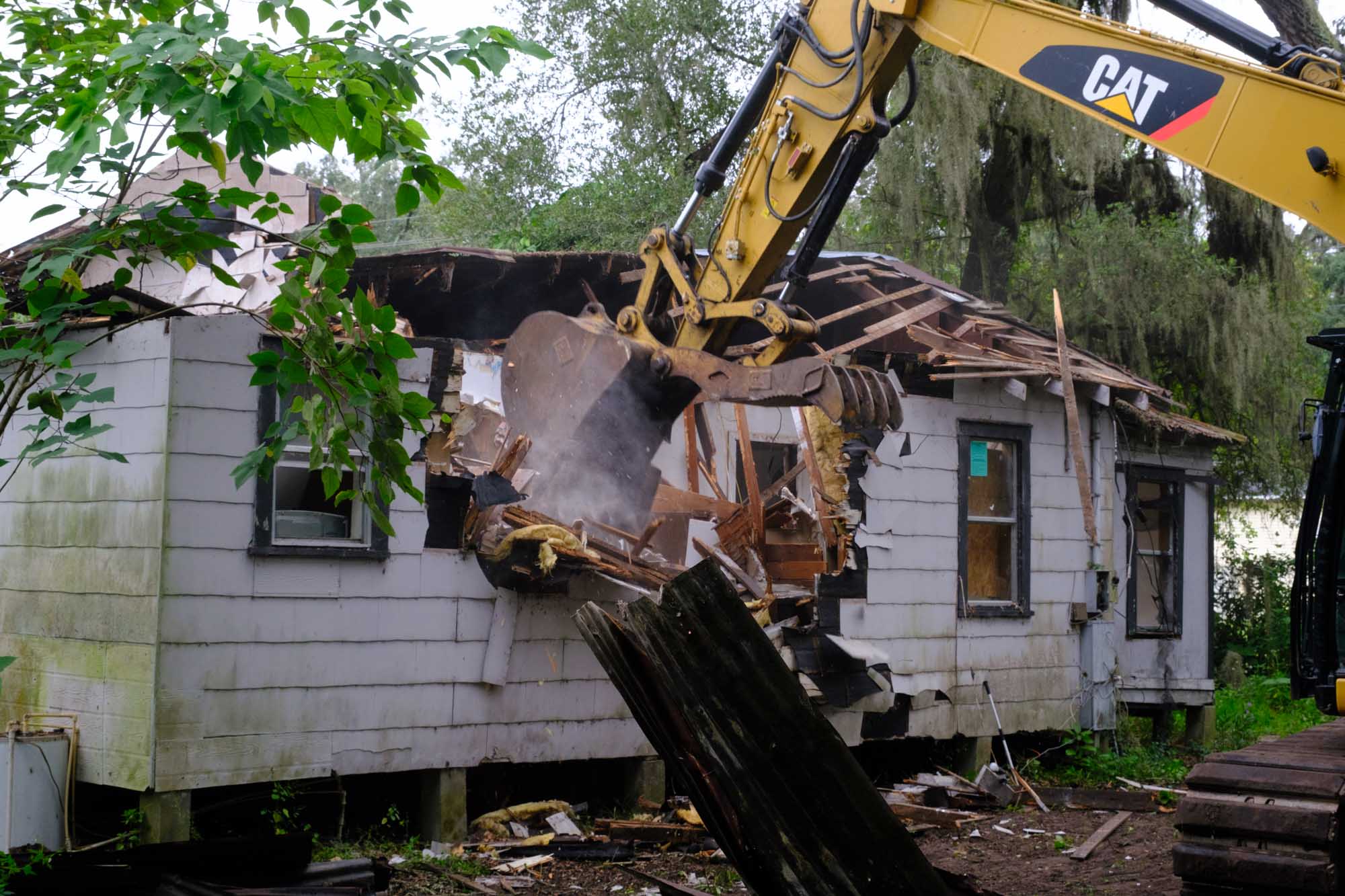 Demolishing A House From Another Time - AAA Service Company