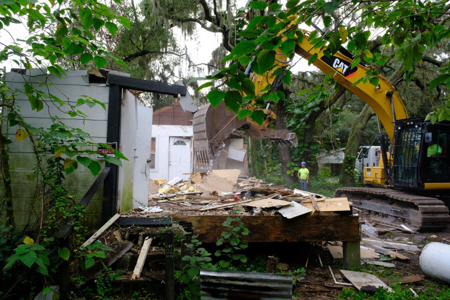 Demolishing A House From Another Time - AAA Service Company