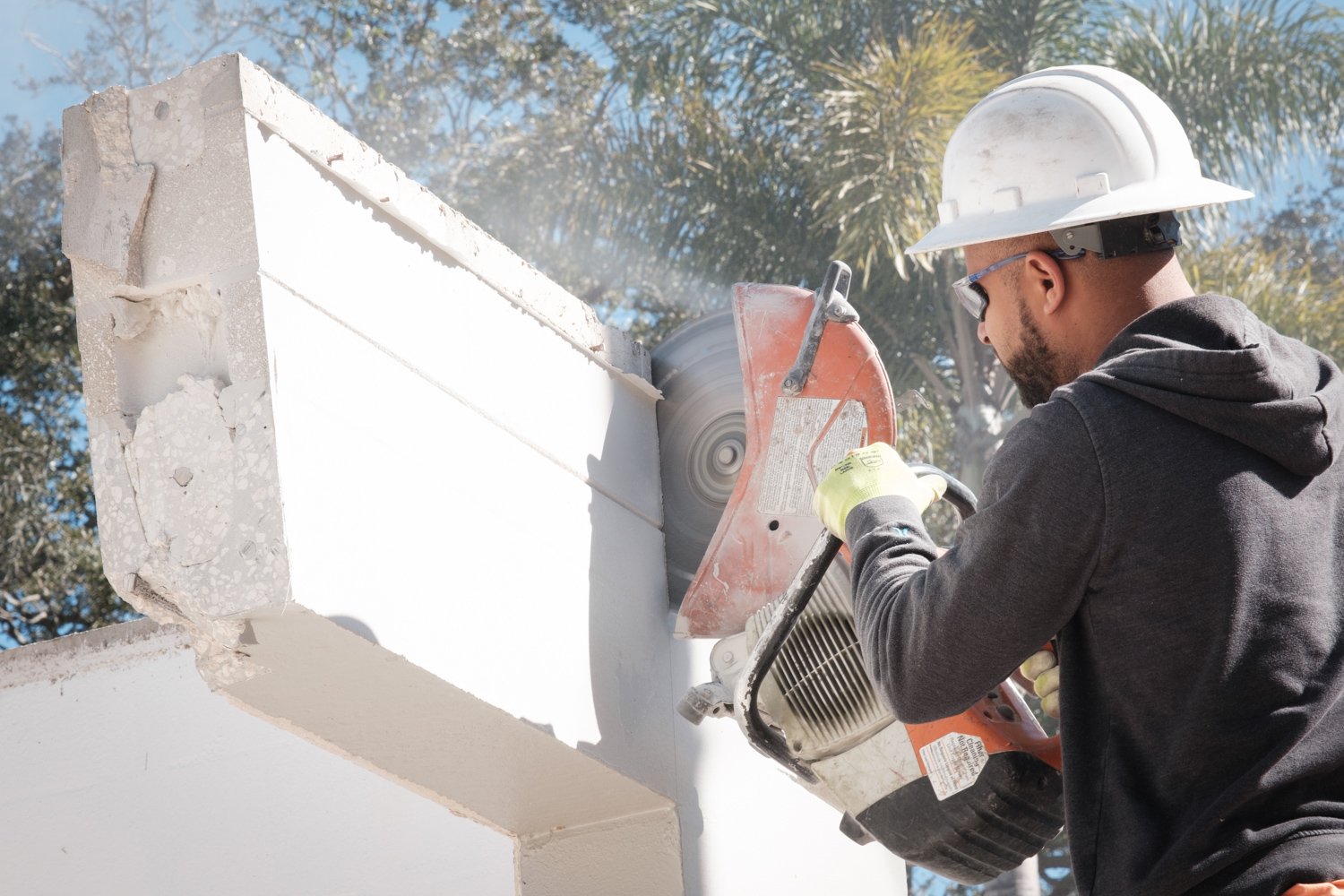 Precision Demolition: Halving a Garage - AAA Service Company