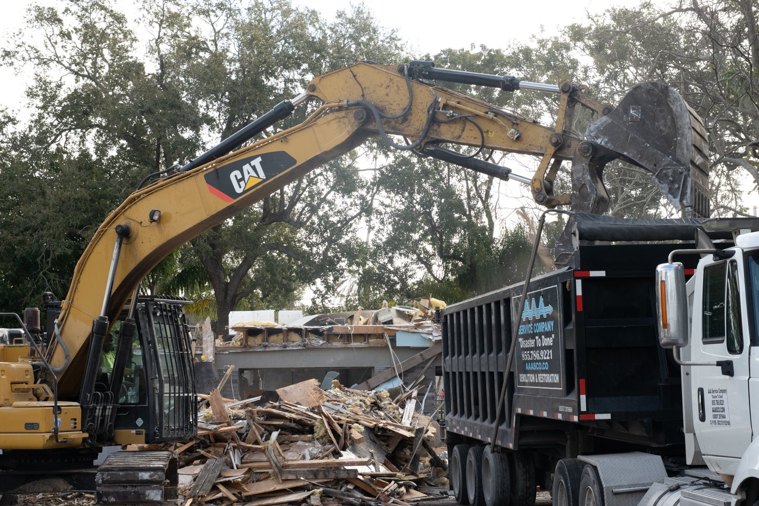 Oceanfront Mansion: Demolition Do-Over - AAA Service Company