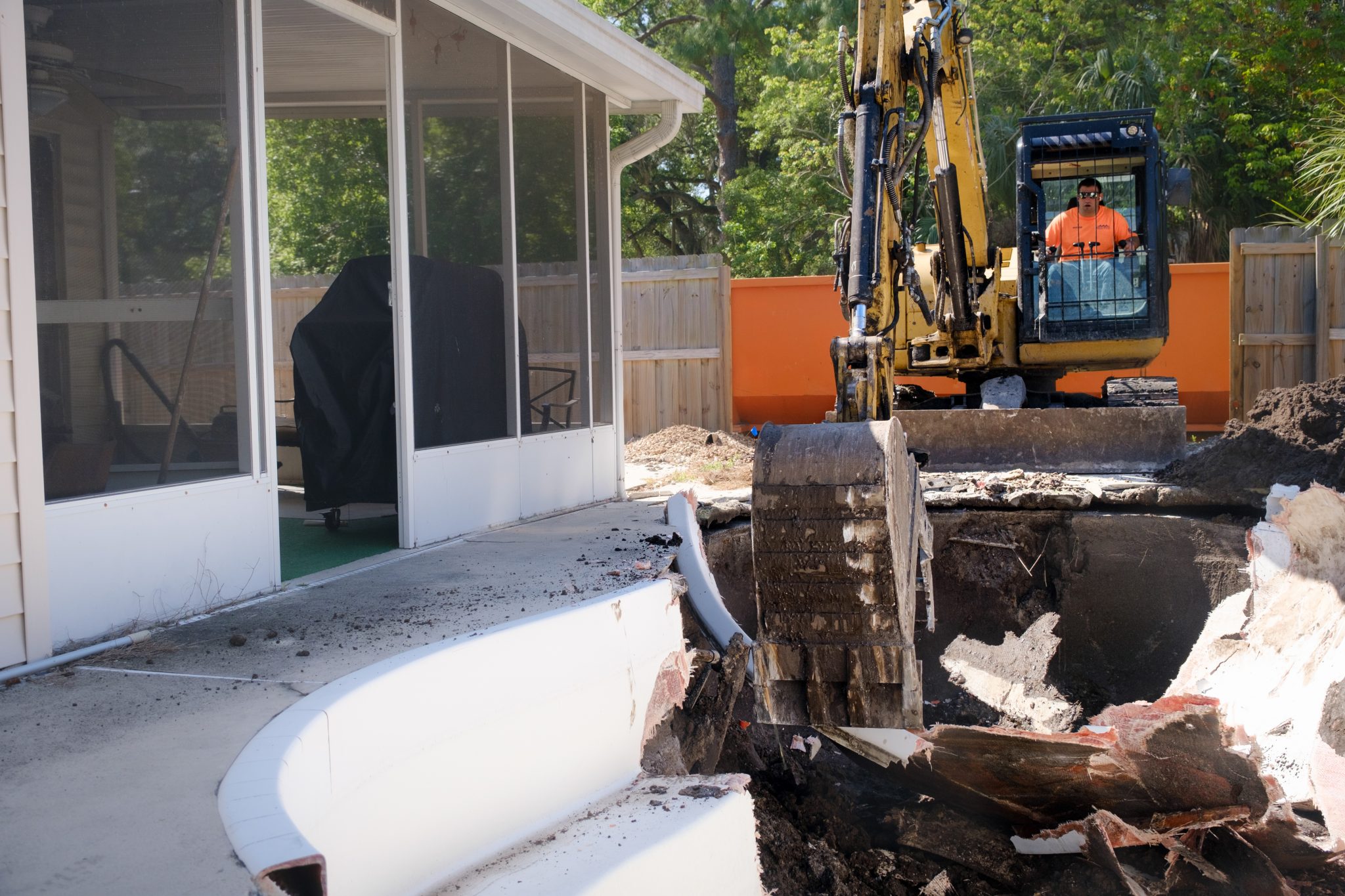 Pinellas Park Pool Dies By Hurricane - AAA Service Company
